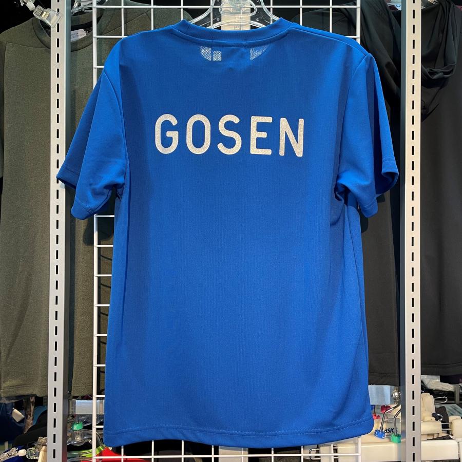 GOSEN GOSENゴーセン 【数量限定】2023年秋企画 GOSENロゴ Tシャツ JPT35(15)ロイヤルブルー【ゆうパケット対応可】 : テニスショップラリー - 通販 ...
