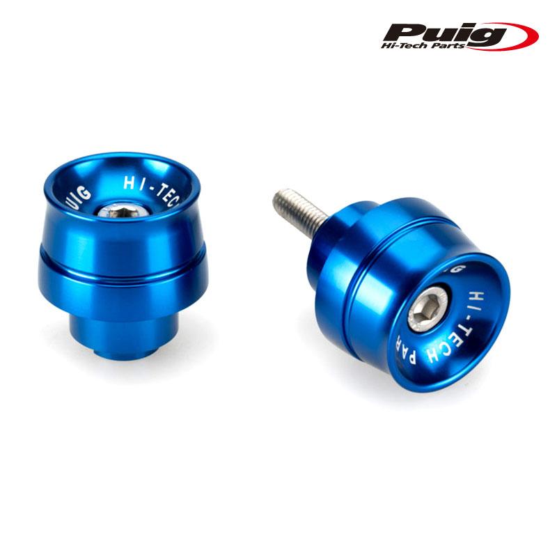 Puig（プーチ） Puig 21012A SPEED BAR ENDS [BLUE] HONDA CB1000R (08-16 ...