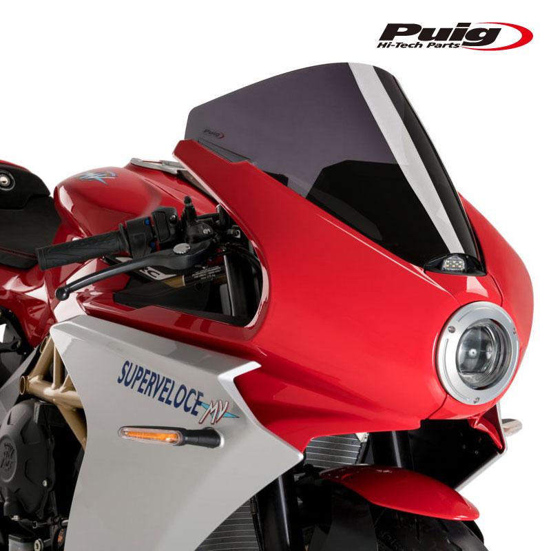 Puig 21175F RACING-SCREEN [DARK SMOKE]MV AGUSTA SUPERVELOCE800 (20-25 ...