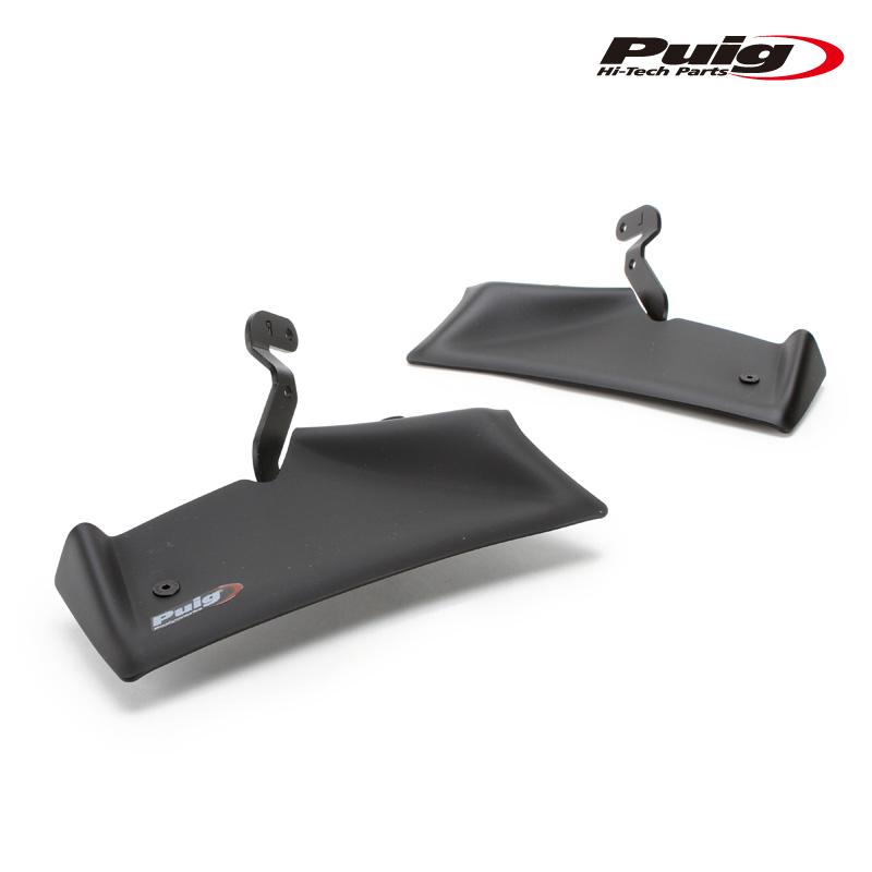 Puig 21471J SIDE SPOILER WINGLET [MATT BLACK] YAMAHA MT-10 (22-25) SP ...