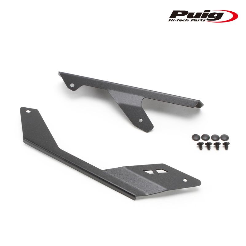 Puig 21842N CHAIN GUARD [BLACK] HONDA FORZA 750 (21-24) プーチ チェーンガード ...