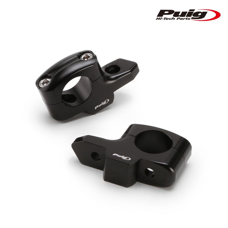 Puig 21882N PULLBACK RISERS [BLACK] UP20mm BACK16mm Φ32mm BMW R1300GS ...