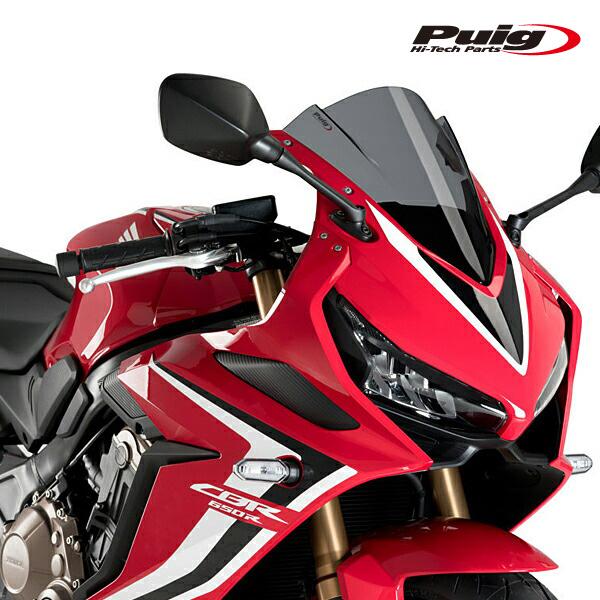 Puig（プーチ） Puig 3568F RACING-SCREEN [DARK SMOKE] HONDA CBR650R (19-23 ...
