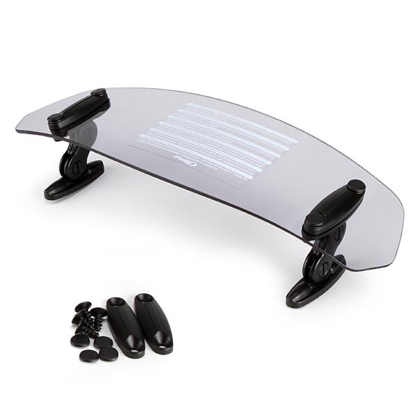 Puig 5853H MULTI-ADJUSTABLE VISOR FIXED [SMOKE] 穴あけTYPE (313x100mm) プーチ 多段調整 バイザー : RAM - 通販 ...