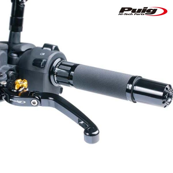Puig 5879N HI-TECH RADIKAL GRIPS [BLACK] 119mm 汎用 ラディカル グリップ プーチ ハンドルバーエンド : RAM - 通販 - Yahoo!ショッピング
