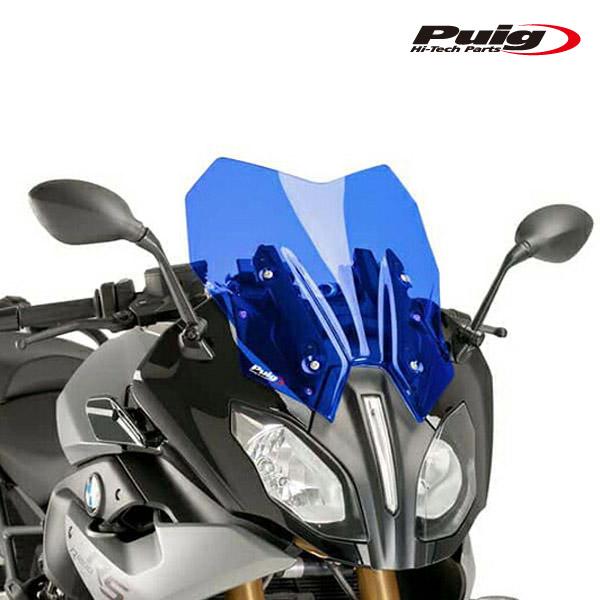 Puig 7616A RACING-SCREEN [BLUE] BMW R1200RS (15-18) R1250RS (19-23) プーチ ...
