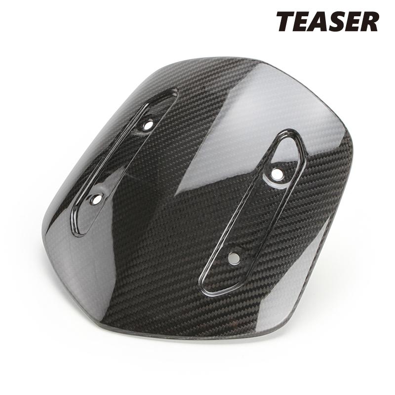 TEASER MCD04G FLYSCREEN【DRY CARBON HG】TRIUMPH ROCKET III (20-22) ティーザー ...