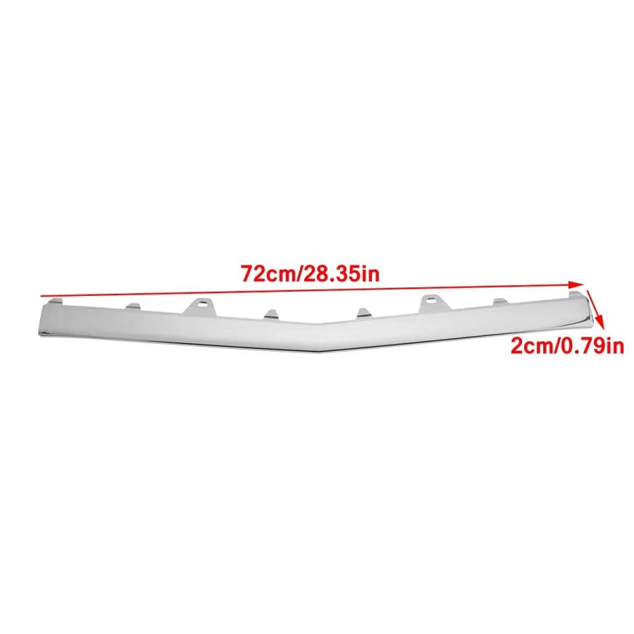 セット 3 ロー フロント バンパー メッキ メルセデス W212 E200 E250 E300 E350 4 ドア スポーツ 2014年 ...