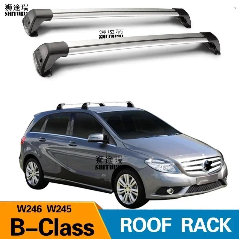 メルセデス-ベンツ B-クラス W246 W245 W247 2005年-2023 ルーフ スペシャル アルミ 金属 Belt ロック LED Shooting ラック CORSS : ラマ ...