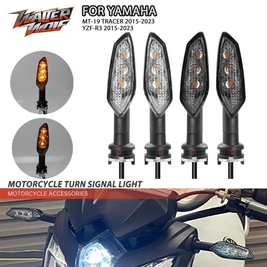 LED ウィンカー ヤマハ MT 09 03 25 MT03 MT25 MT09 トレーサー 900 GT MT15 M-SLAZ MT07 MT10 MT125 バイク インジケータ ...