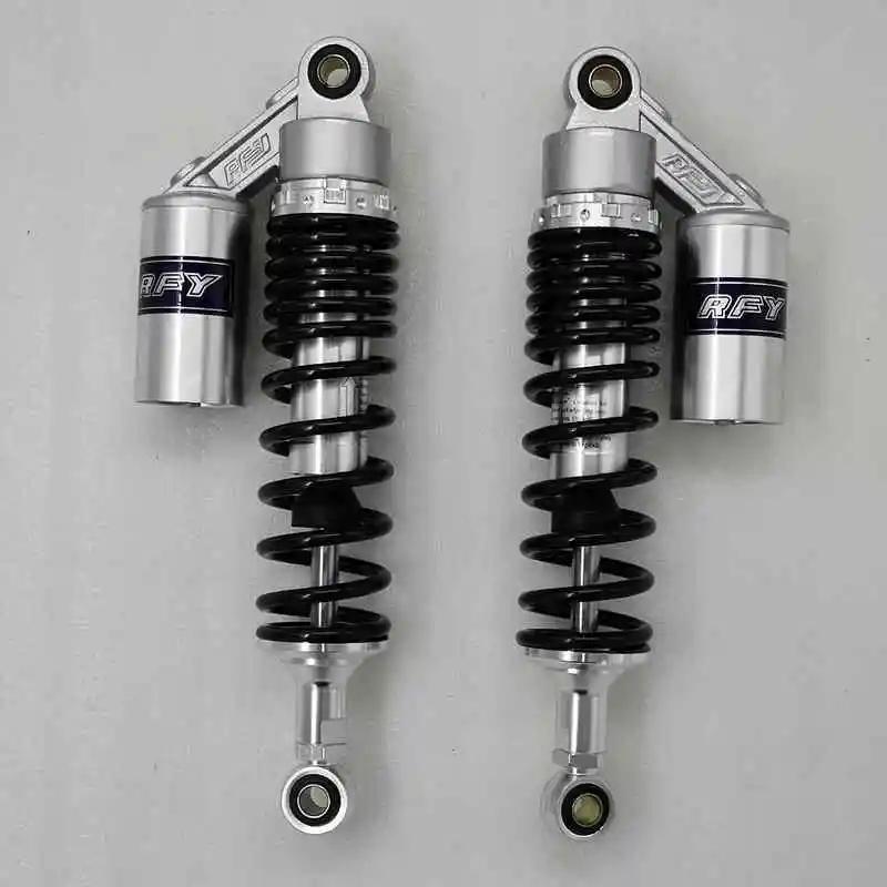 2P 320mm 8mm スプリング バイク ショック アブソーバー サスペンション ダウンサスs BMW R45 ホンダ ヤマハ XJR1200 XS650 XJ900 スズキ VS800 ...