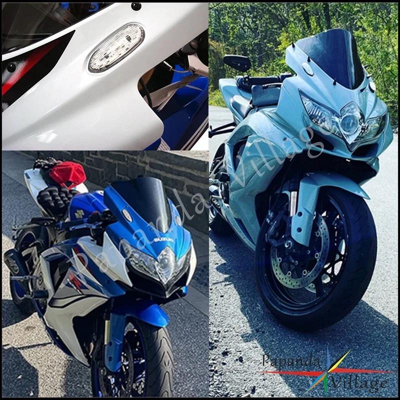 バイク ミラー Bロック-f プレート インテグラted LED ウィンカー スズキ GSX-R600 GSX-R750 GSX-R1000 ...