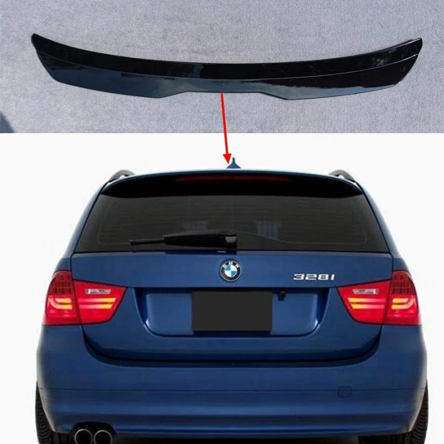 SPOILER EXTENSION for BMW 3 E91 M-PACK FACELIFT 3 Series Touring 2005 ...