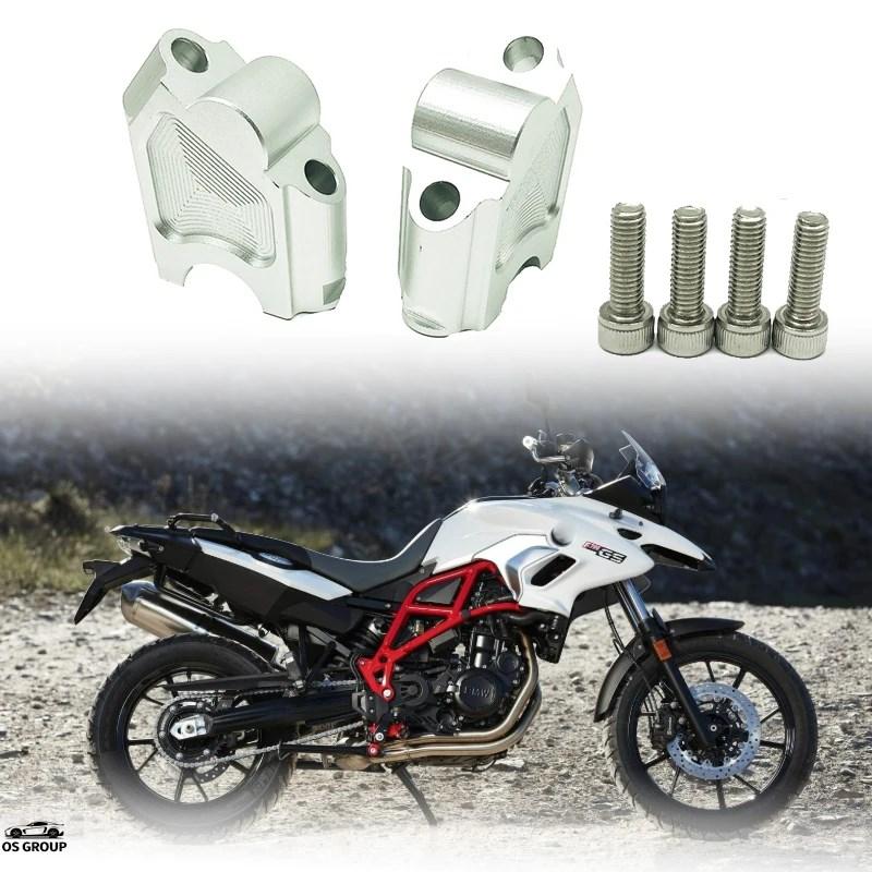 F700GS F650GS ハンドル バー CNC クランプ マウント ライザー Raiser BMW F 700GS 2013年-2018年 ...