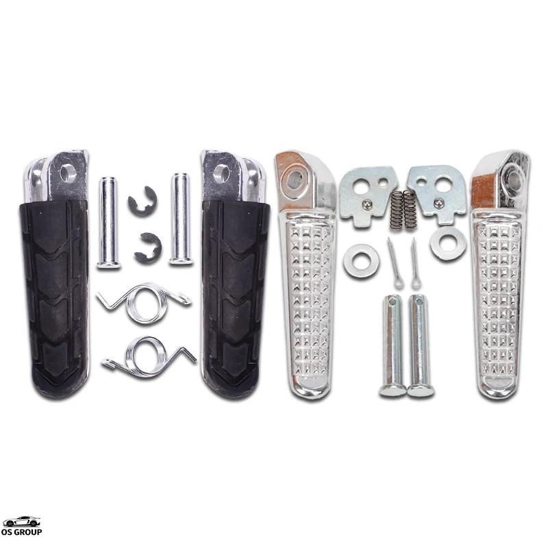 1Pエアー フロント リア Folding フット ペグ ペダル Rest フットペグ レスト ホンダ CB400 VTEC400 1-2-3-4 CB250 CB600 250cc ...