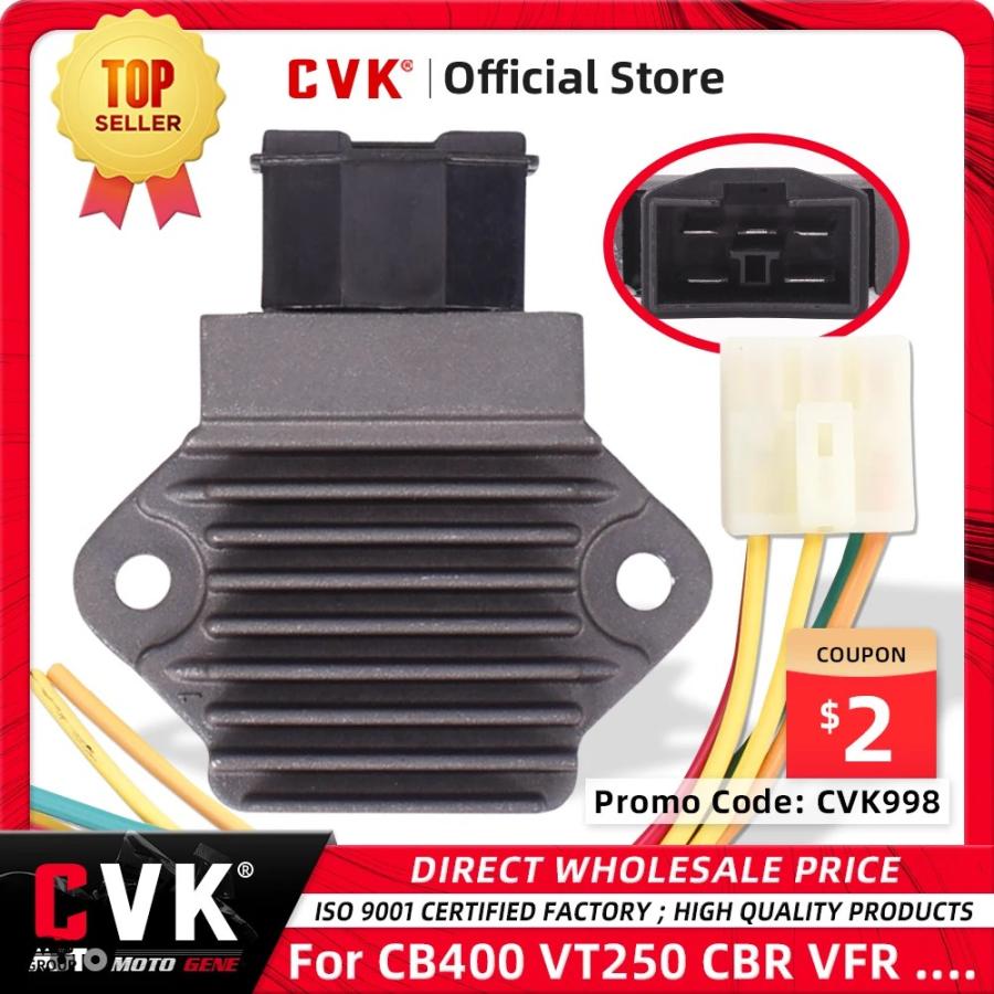 CVK Rectifier Voltage Regulator チャージャー プラグ ホンダ CB400 CB400SF CB-1 VT250 CBR900 VTR250 VTR1000 ...