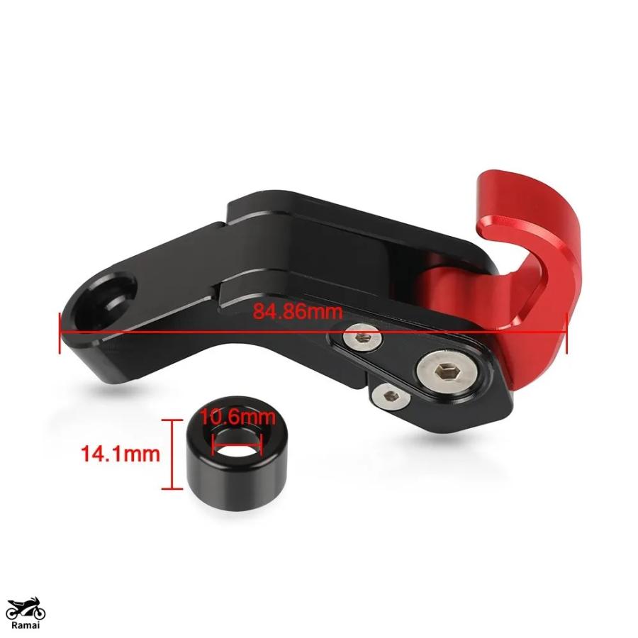 モーターcycle Hook ハンドル バー ラゲッジ Bag Hanger Hooks ホルダー ヤマハ XMAX125 XMAX200 ...