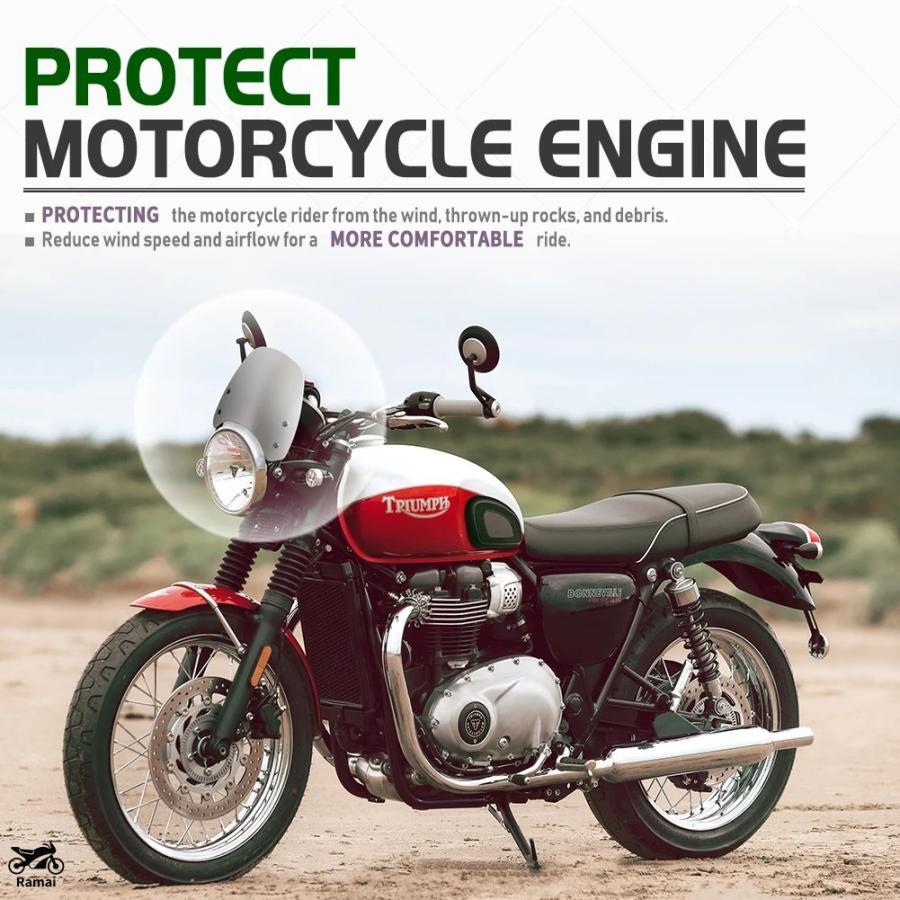 2017 2018 2019 T100 Headlight Fairing Windshield For Triumph Bonneville ...