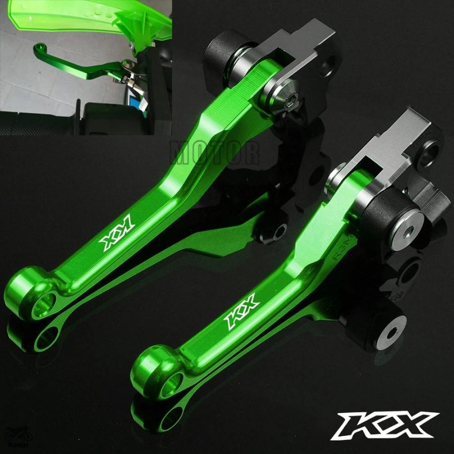 モーターバイク ブレーキ クラッチ レバー カワサキ KX65 KX85 KX125 KX250 KX250F KX450F ダート バイク KX 65 85 125 250 250F ...