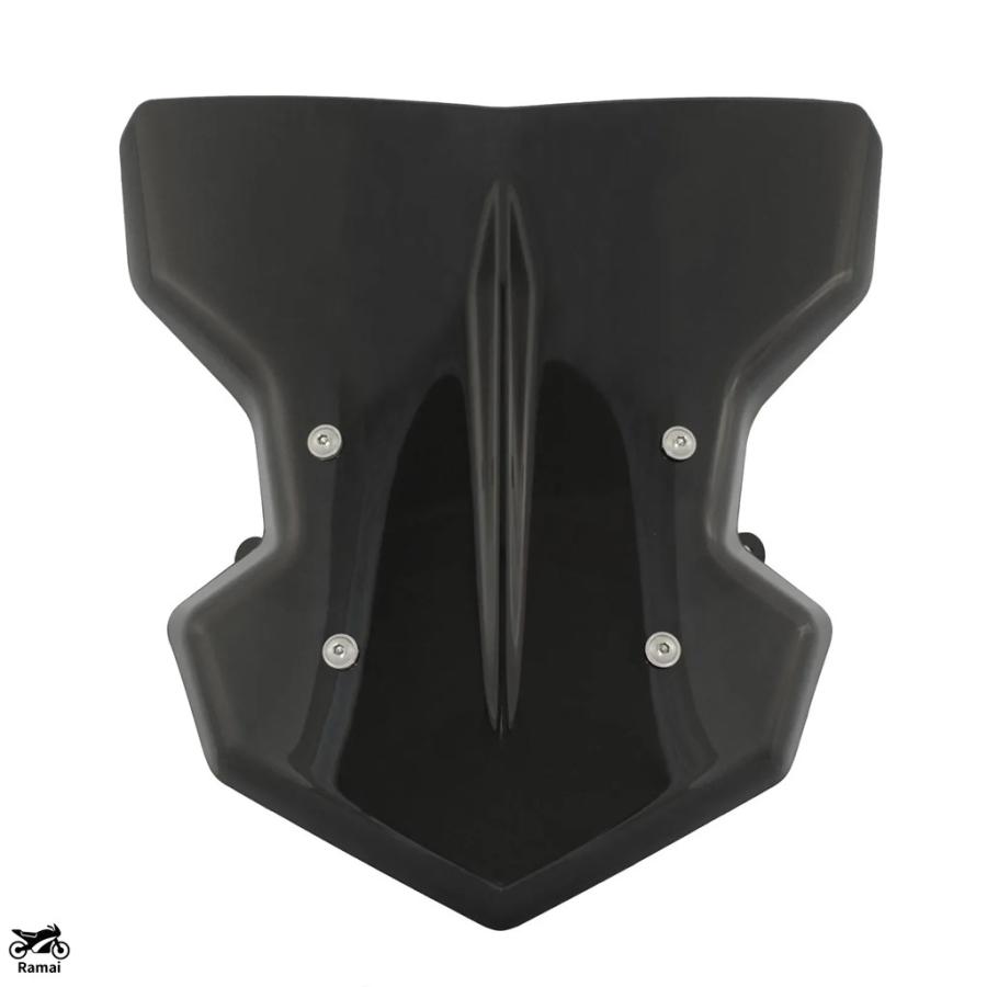 WAASE Front Windscreen Windshield Fly Screen Shield with Bracket For ...