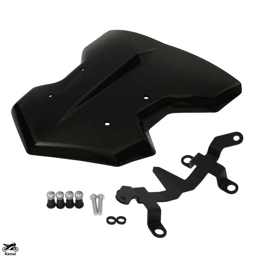 WAASE Front Windscreen Windshield Fly Screen Shield with Bracket For ...