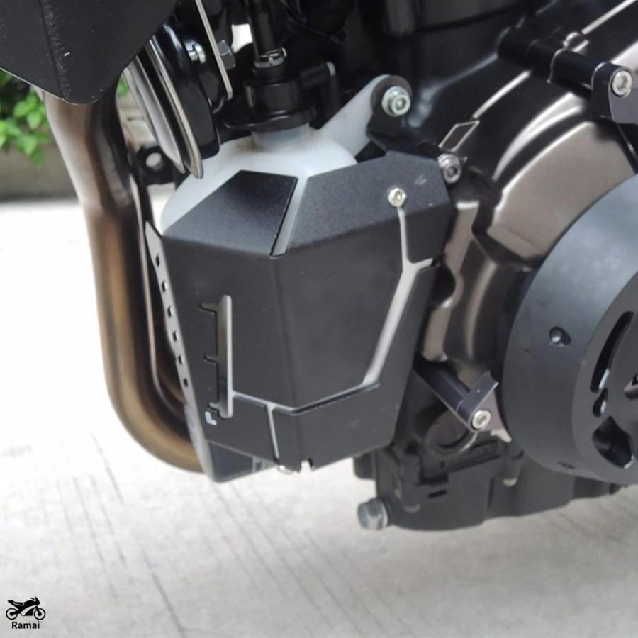 MT07 FZ07 Coolant Recovery Tank Shielding Cover For Yamaha MT-07 FZ-07 ...
