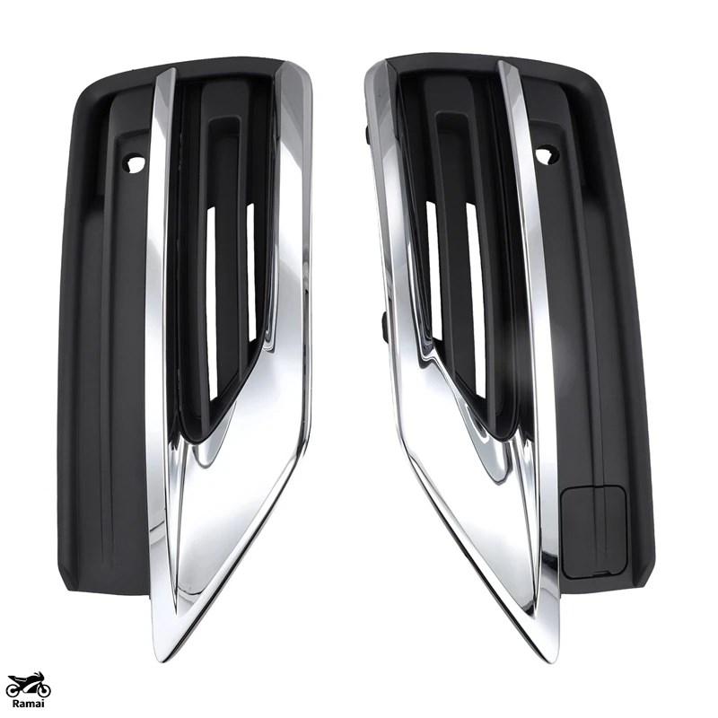 1Pエアー フロント ロー バンパー グリルs Tリム メッキ カバー ベゼル31663515 31663514 ボルボ XC90 2019年 ...