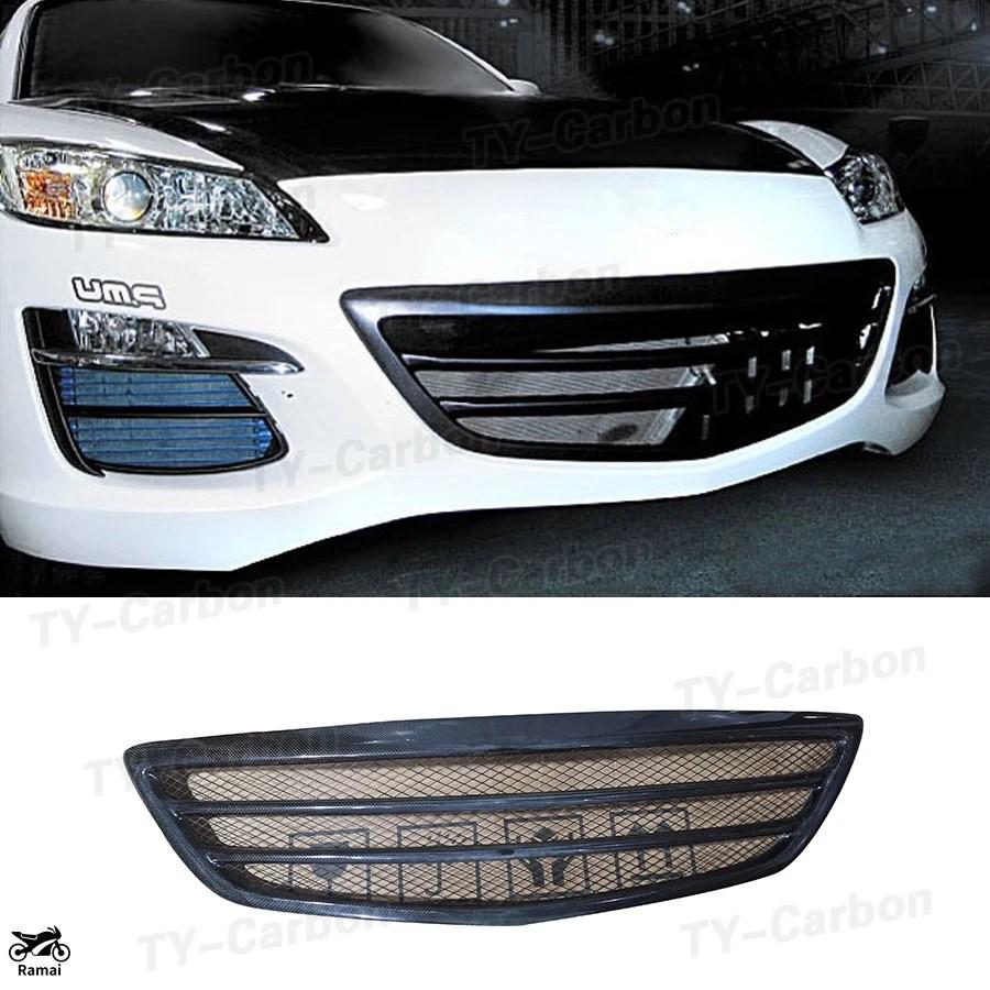 レーシング グリル バンパー カーボン FRP フロント Reフィット s マツダ RX8 : ラマイストア - 通販 - Yahoo!ショッピング