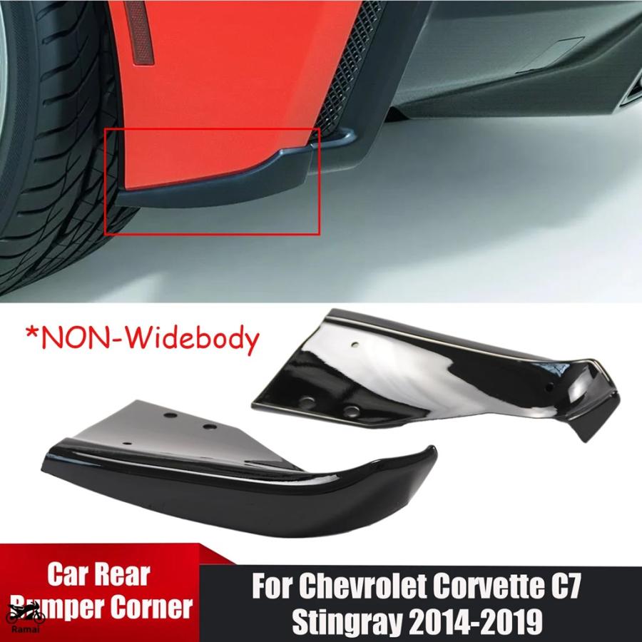 A Pair Rear Bumper Corner For Chevrolet Corvette C7 Stingray 2014-2019 ...
