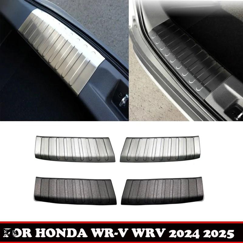 For HONDA WR-V WRV DG5 series 2024 2025 Rear Bumper Foot Plate Trunk Door Sill Guard Protector ...