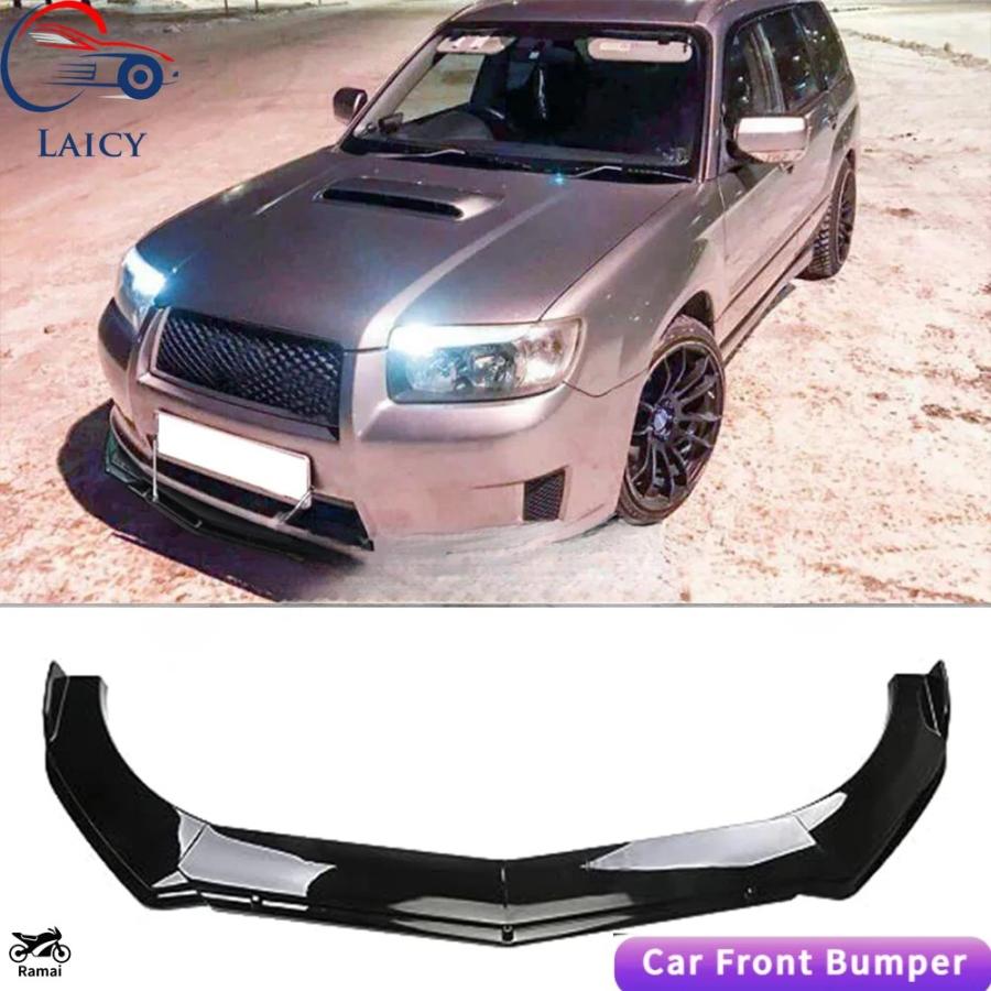 【並行輸入品】 LAICY スバル フォレスター XT STI SF5 フロント バンパー リップ スポイラー キットs スプリッター ...