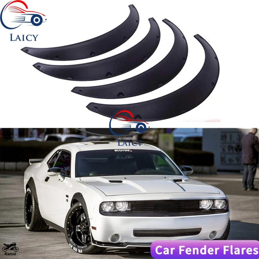 【並行輸入品】 LAICY ダッジ チャレンジャー RT/ SRT ホイール Arch フェンダー Flares 泥除け スプラッシュ ガード ...