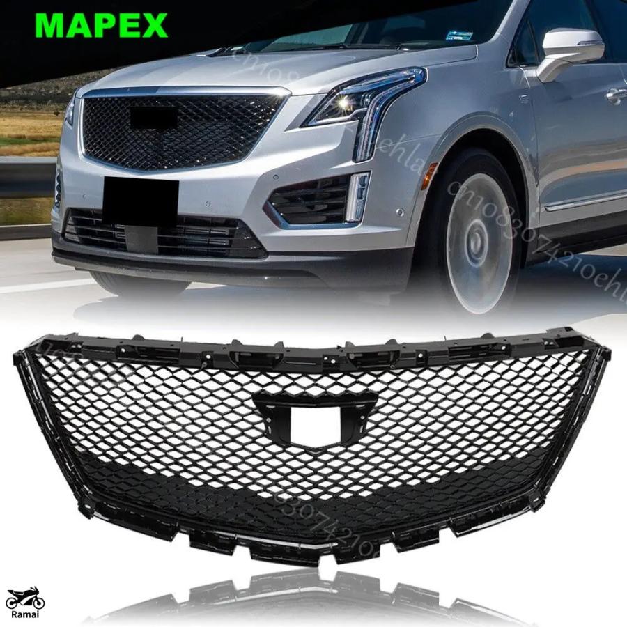 2016年-2021年 キャデラック XT5 つやあり ブラック フロント バンパー メッシュ グリル : ラマイストア - 通販 - Yahoo!ショッピング