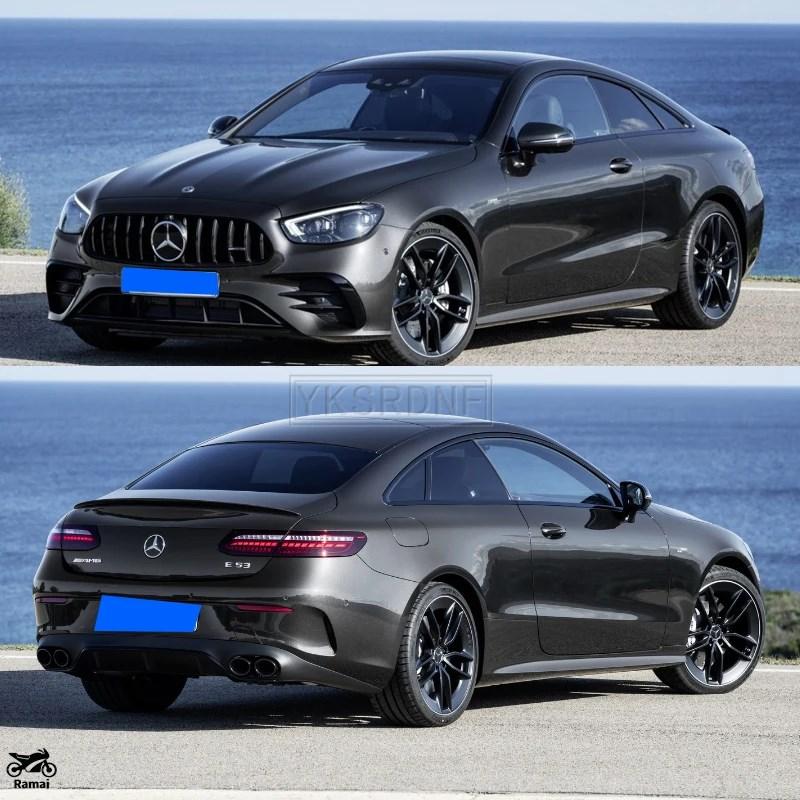 For Mercedes-Benz W213 E-COUPE 2-DOORS W238 E200 E300 E53 2017-2020Spoiler ABS Material Primer ...