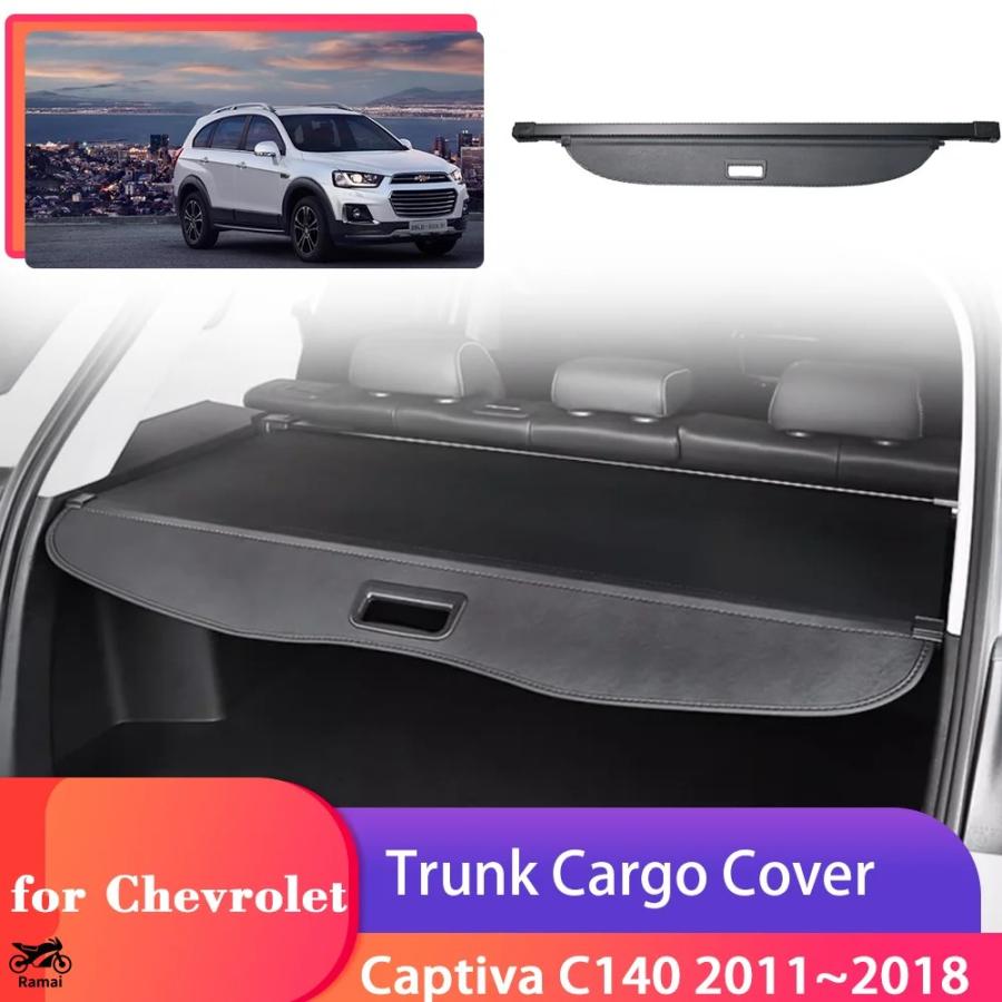 トランク go カバー シボレー キャップtiva Holden C100 C140 2011年~2018年 ラゲッジ Security シールド Curtain Privacy s : ラマ ...