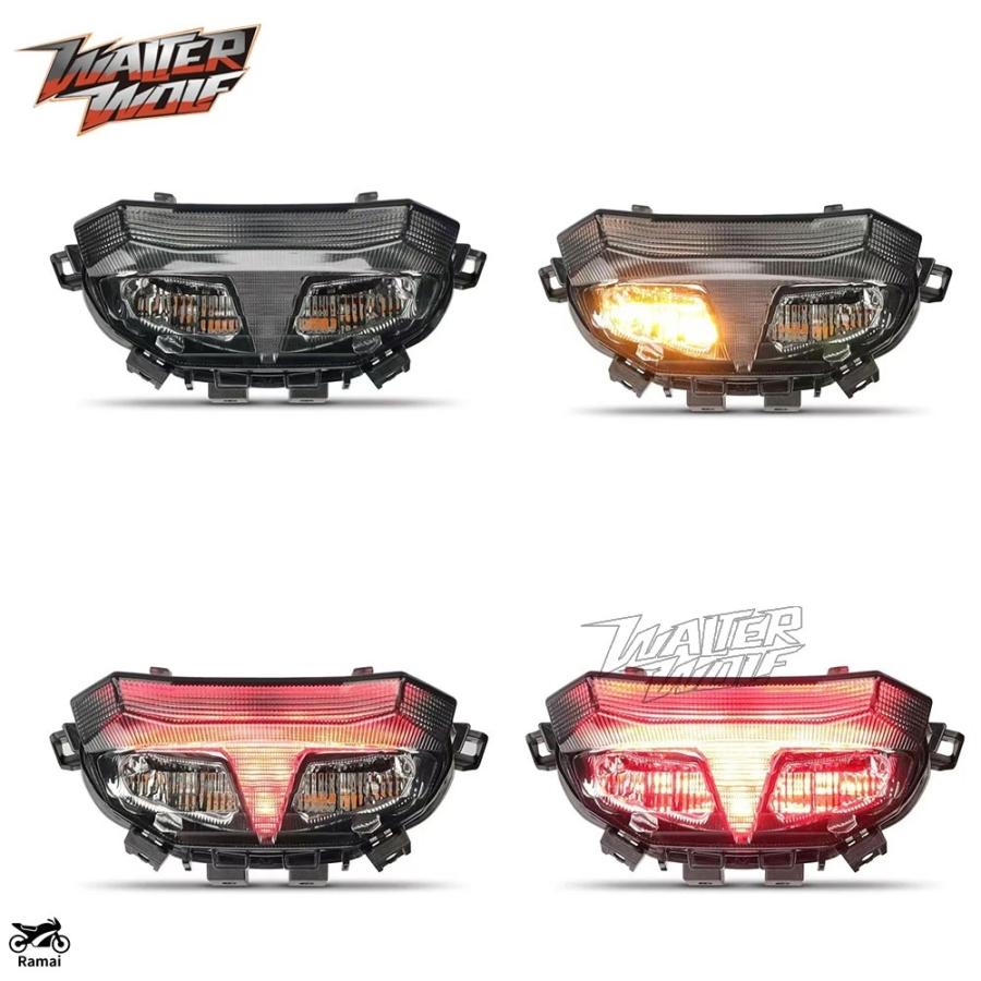 2025 ヤマハ MT-09 LED インテグラted テールライト MT09 SP MT 09 Y-AMT 2024 リア ブレーキ ストップ ランプ シグナル インジケータ― ライト ...