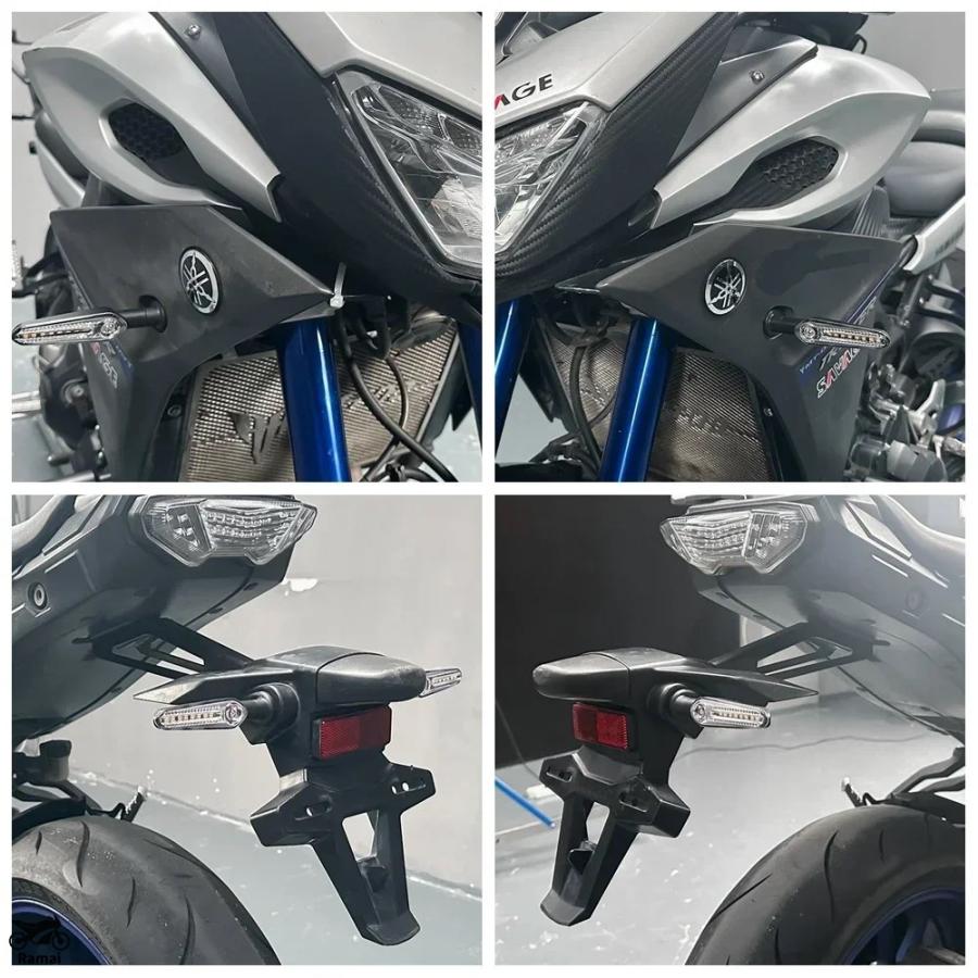 FZ1 FZ6 LED フラッシュ ウィンカー シグナル ヤマハ YZF R6 R3 R1 R125 R25 R15 XJ6 XTZ 125E 1200Z FZ8 FZ25 モーターcycle ...