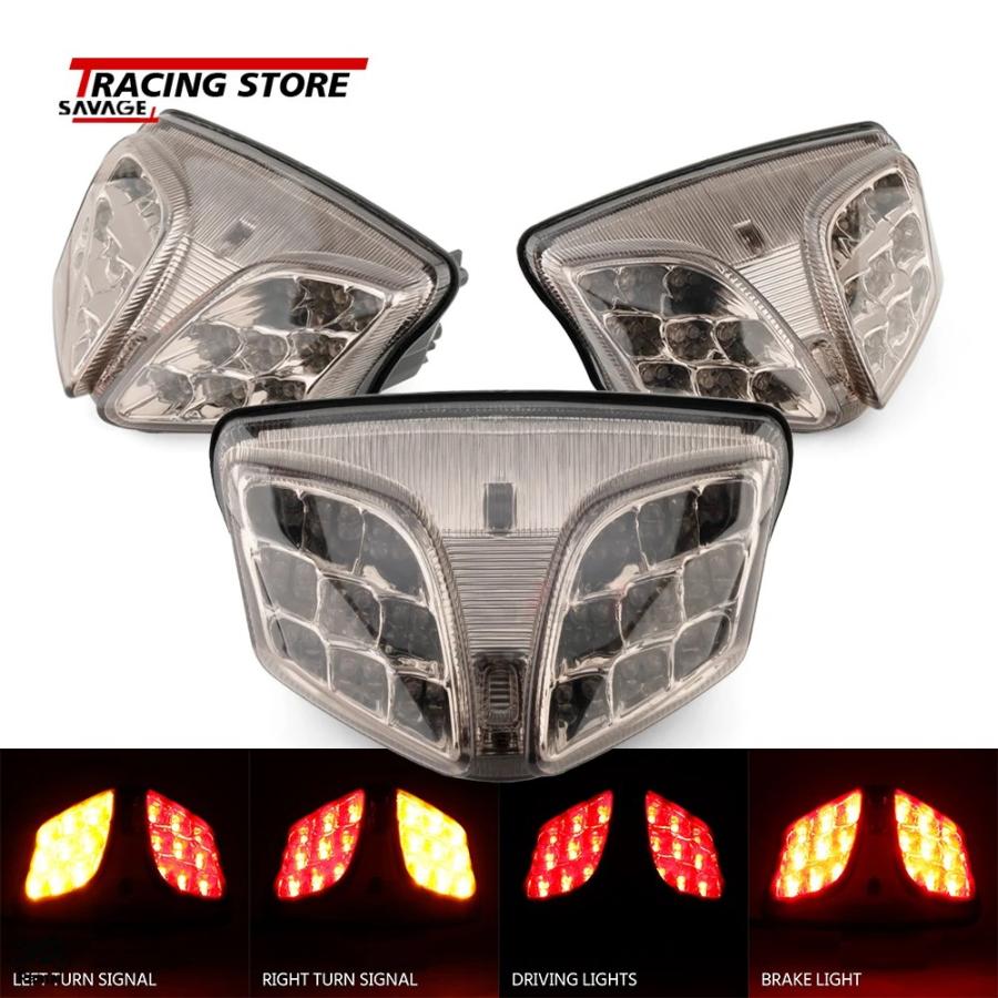 LED テールライト スズキ SV650 SV650X GSXR 1000 600 750 モーターcycle ブレーキ ウィンカー シグナル ...