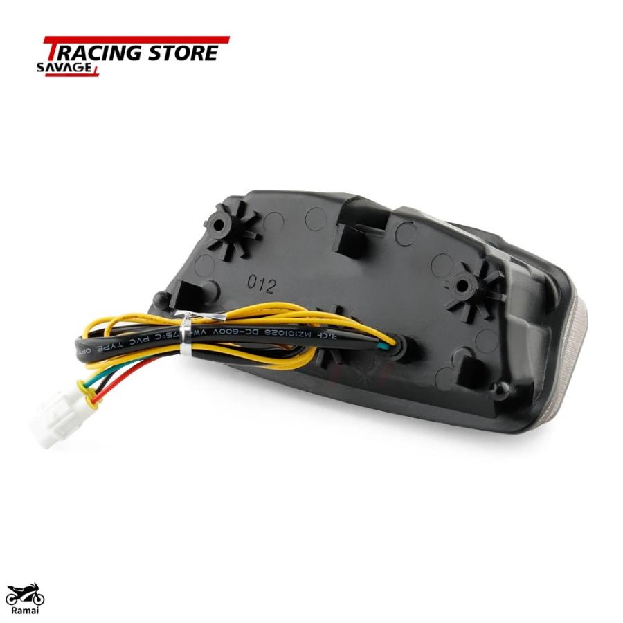 LED テールライト スズキ SV650 SV650X GSXR 1000 600 750 モーターcycle ブレーキ ウィンカー シグナル ...