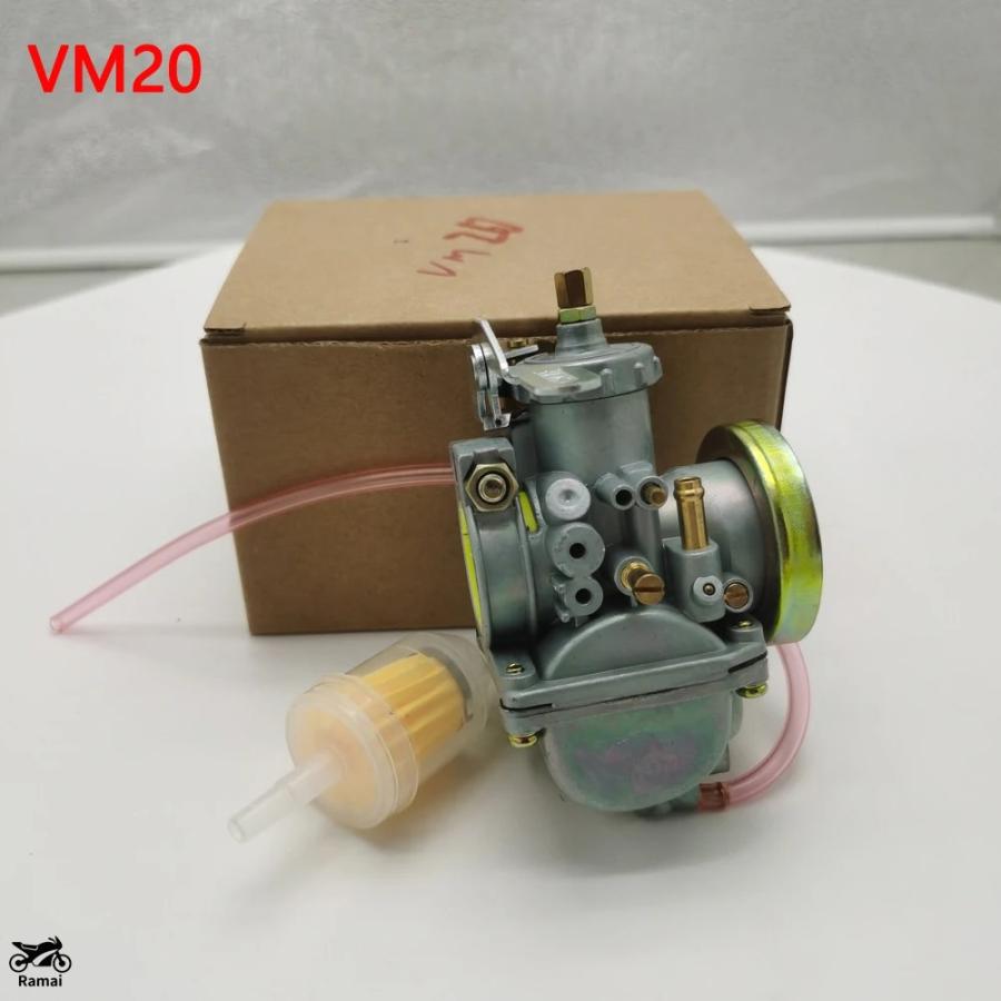 VM20 キャブレター バイク VM 20 キャブ エンジン オイル Fliter MIKUNI Se ATV Go Kart ダート ...