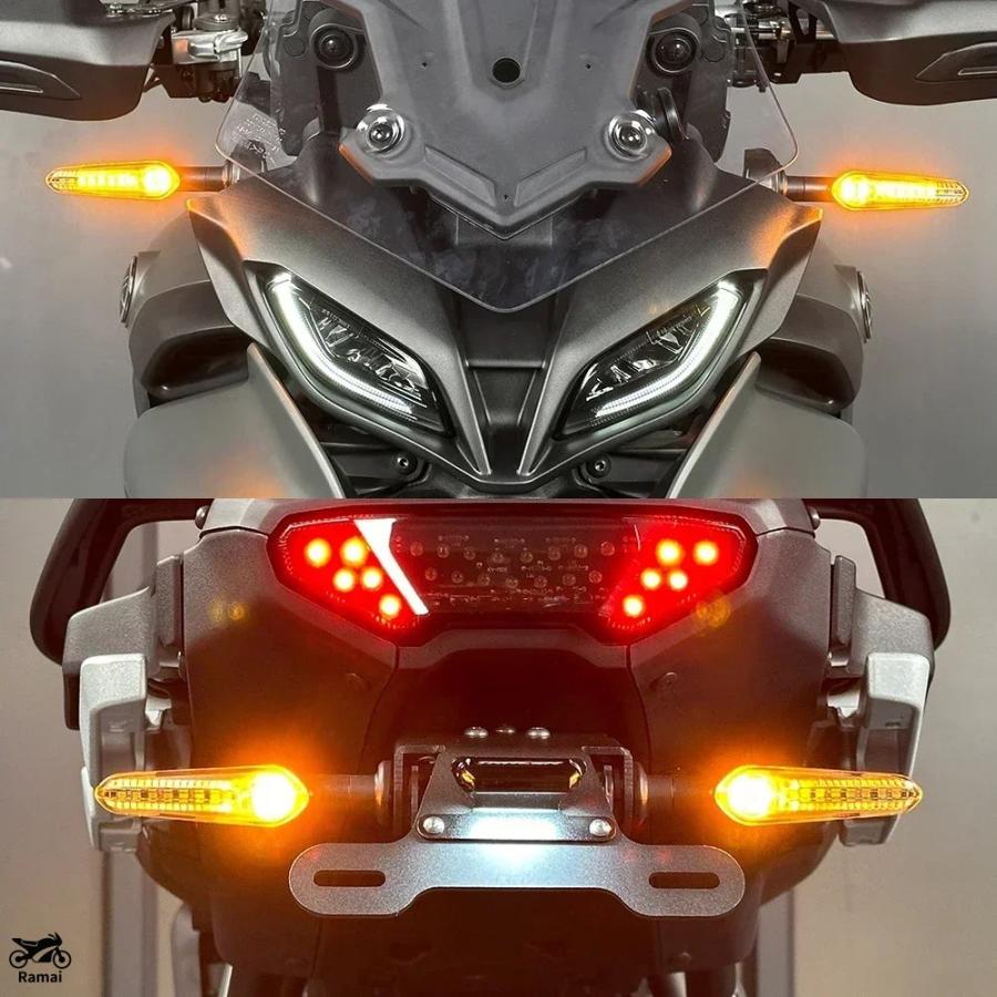 バイク 流れる LED ウィンカー ヤマハ MT07 MT09 SP トレーサー 7 GT 9 /GT 9GT+ インジケータ― フラッシュ ライト : ラマイストア - 通販 - Yahoo ...