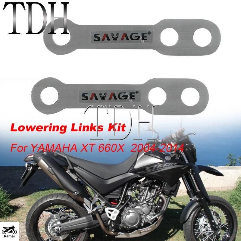バイク 調整可 ing s キット リア サスペンション クッション Connect Drop ヤマハ XT 660X XT660X 04 ...