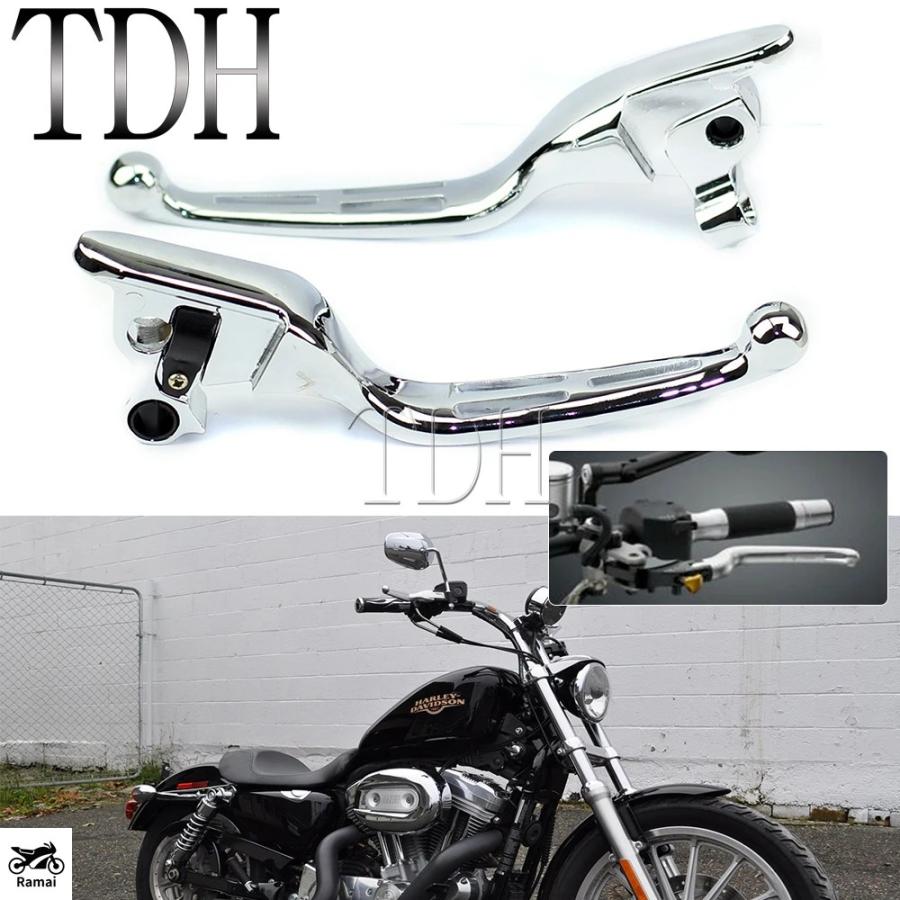 【並行輸入品】 バイク ブレーキ クラッチ レバー ハーレー FXS FXSB FXDF FXDL FXDB FXD FXDC FLD FXDWG FLHTC FLHT FLS FLHRS ...