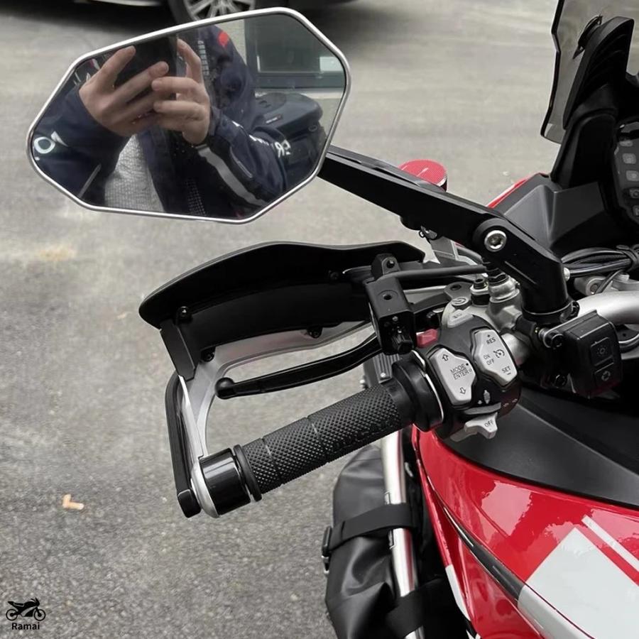 ドゥカティ ムルティストラーダ MTS950 1200 1260 バイク ミラー ムルティストラーダ1260 サイド 2019年- : ラマ ...