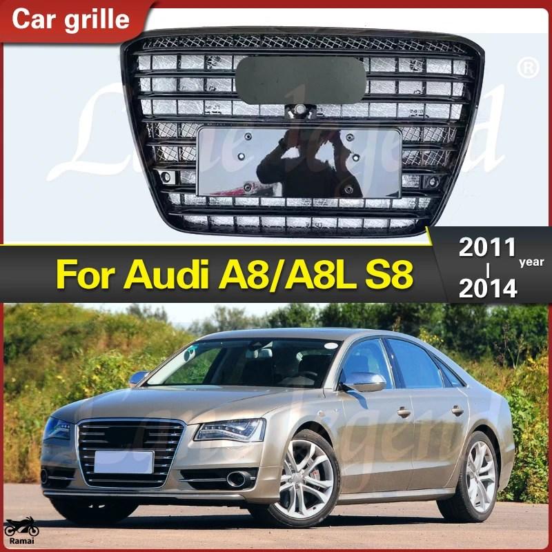 フロント レーシング グリル バンパー マスク カバー アウディ A8 A8L S8 2011年-2014年 : ラマイストア - 通販 - Yahoo!ショッピング