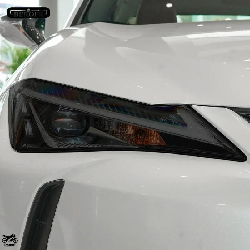 For Lexus UX UX250h UX200 2020 Car Headlight Protection Tint Film Smoke ...
