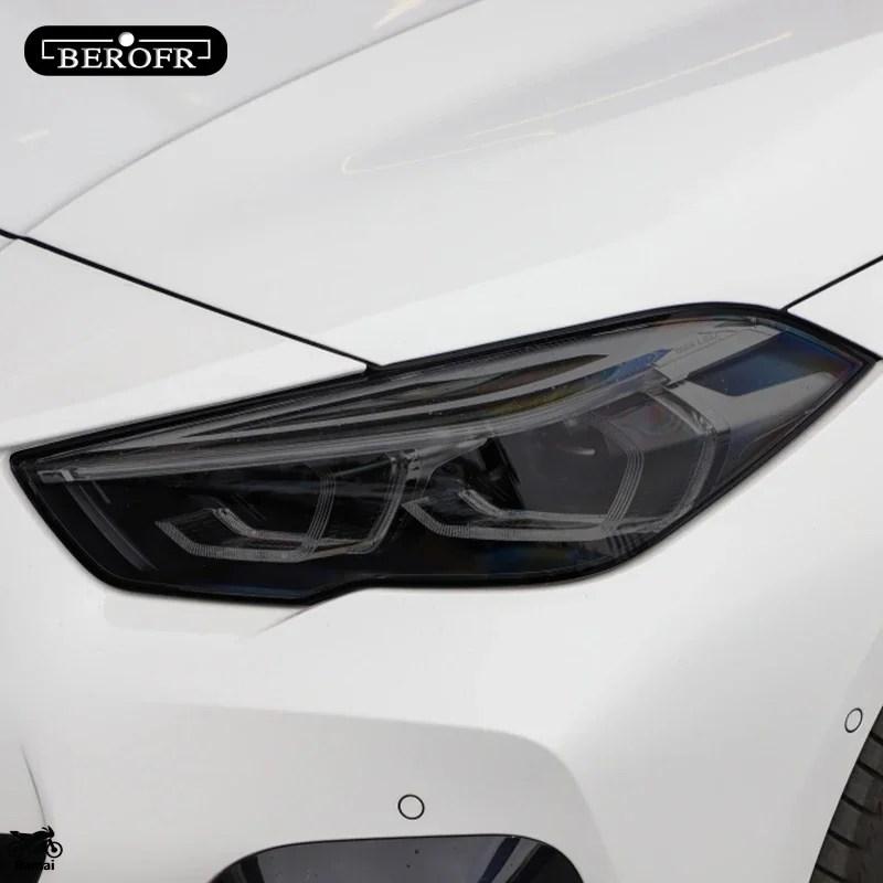 For BMW 2 Series F44 Gran Coupe M235i Car Headlight Tint Black ...