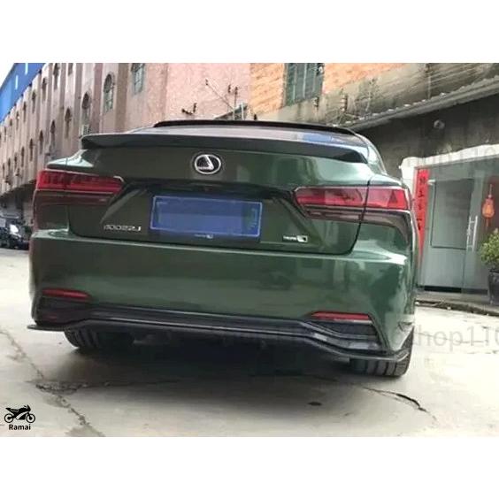 本物 カーボン リア ウィング トランク リップ ルーフ スポイラー レクサス LS350 LS500H 2017年 2018年 2019年 2020年 2021年 2022年 : ラマイス ...