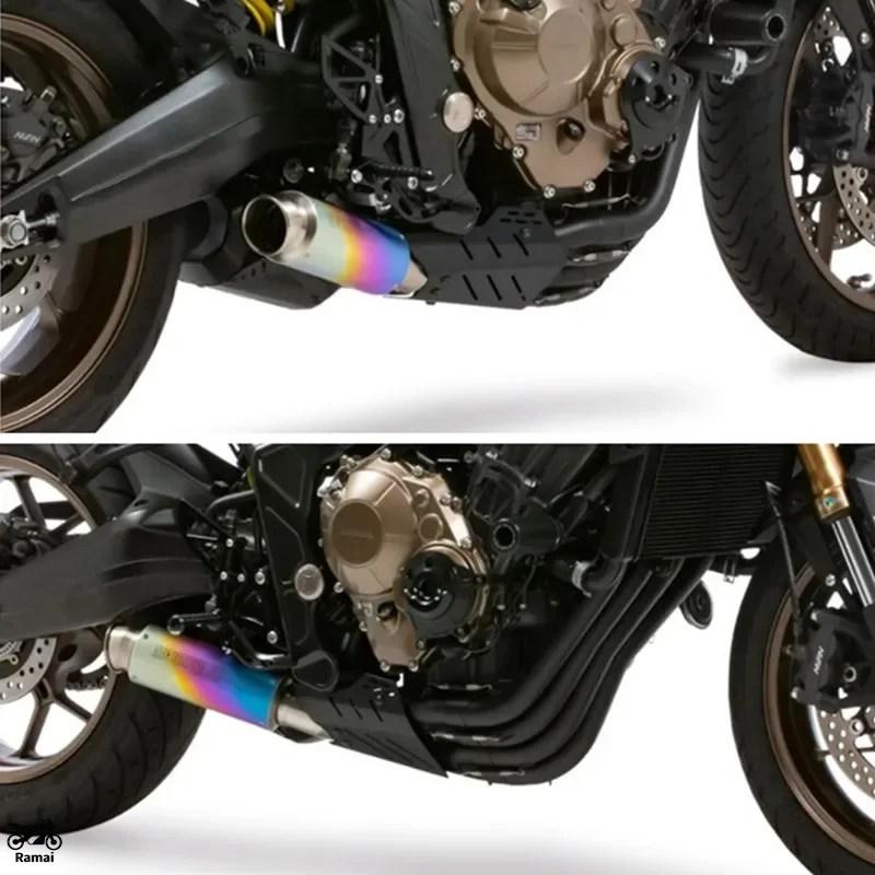 バイク Belly Pan エキゾースト パイプ ガード サイレンサー クロス プロテクト ホンダ CB650R CB 650 R 2019年 ...