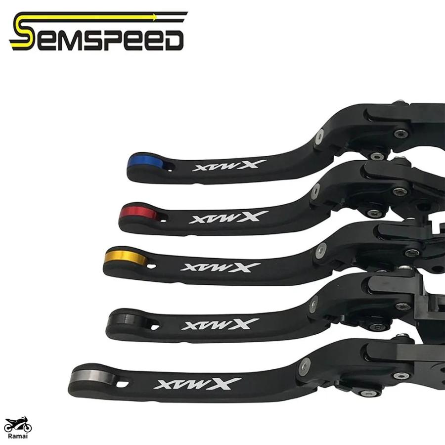 【並行輸入品】 SEMSPEED CNC X MAX 2023 バイク ロング ブレーキ クラッチ パーキング レバー ヤマハ XMAX300 ...